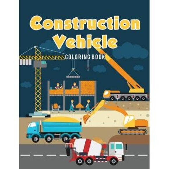 Coloring Pages for Kids | Other | Construction Vehicle Coloring Book ...
